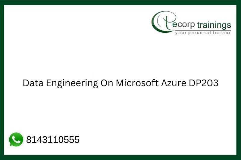 Data Engineering on Microsoft Azure (DP203) Training Hyderabad india - Ecorp Trainings