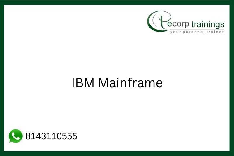 IBM Mainframe Training in Hyderabad |Best Mainframe Training Institute ...