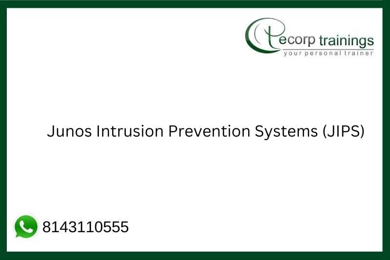 Junos Intrusion Prevention System (JIPS) Functionality Training Hyderabad india - Ecorp Trainings