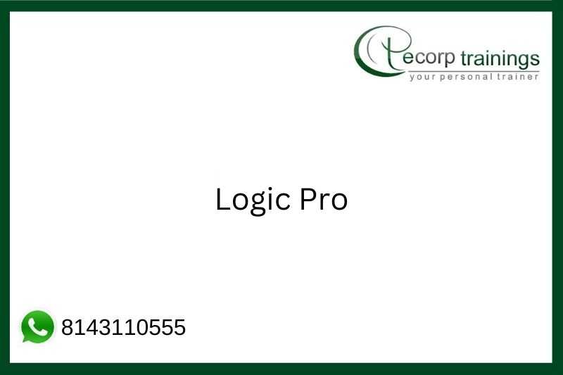 Logic Pro Training Hyderabad india - Ecorp Trainings