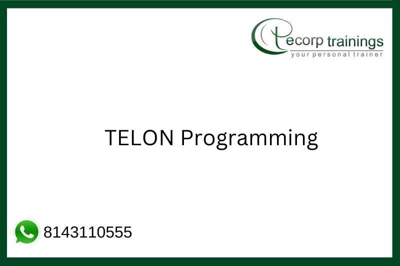 Telon Programming Training Hyderabad india - Ecorp Trainings
